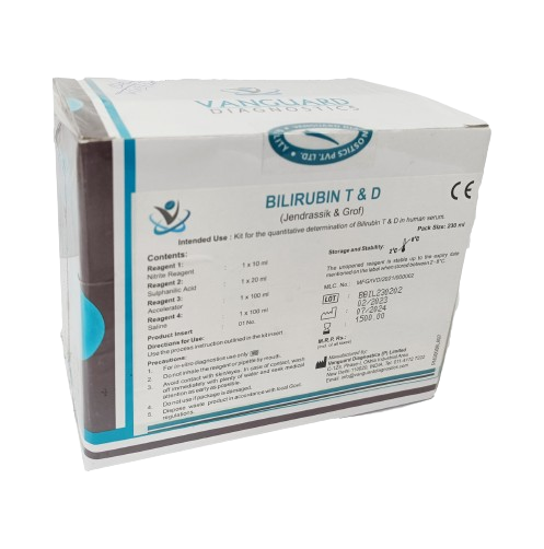 Bilirubin Reagents – Liver Function Test Kit | Vanguard