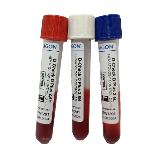 D-Check D Plus – Hematology Control for 3-Part Analysers