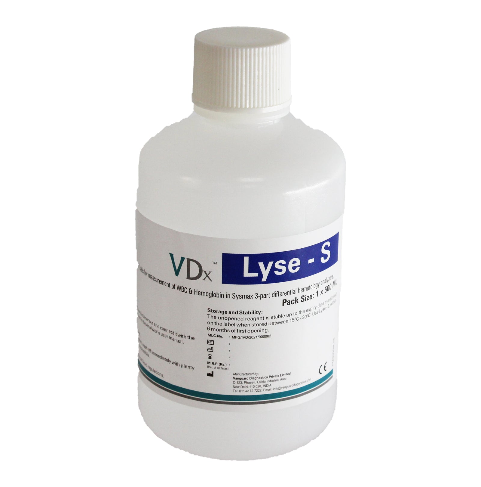 Lyse-S for Sysmex 3 Part Hematology